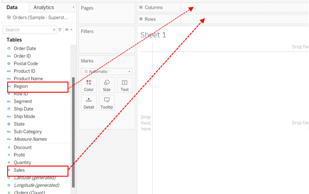 CREATING YOUR FIRST VISUALIZATION – Essentials of Data Visualization with Tableau: A Guide for ...